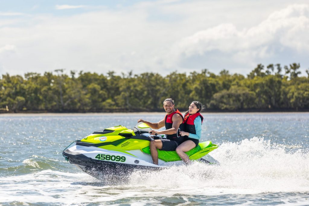 Sunset Jet Ski Tour on the Brisbane River City, QLD